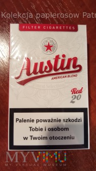 Papierosy AUSTIN Red 2014 r. w Kolekcja Papierosów Patricco w MyViMu.com