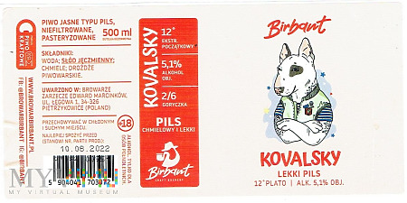 kovalsky w "PIWO-MANIA" - Etykiety piwne w MyViMu.com